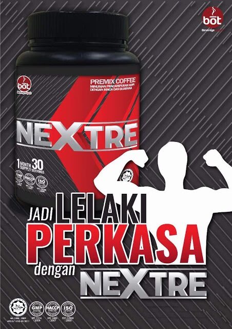 [ORIGINAL] KOPI PREMIX NEXTRE COFFEE BOOSTER MEN POWER (30 Sachets) BOT ...