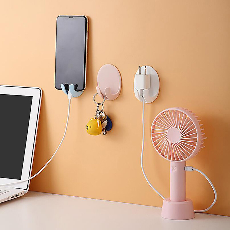 sheryqin Plug Wire Socket Holder Hook Folding Cable Clip Home Kitchen ...