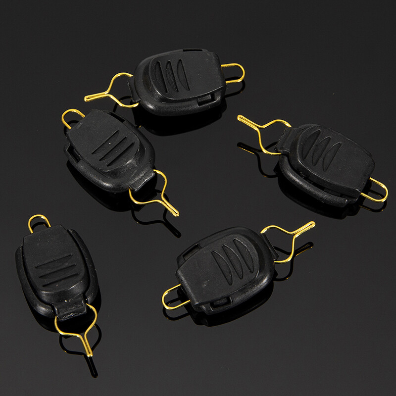 Extra Sweet 5pcs Fish Line Holder Stop Buckle Fishing Wire Stopper Drum ...