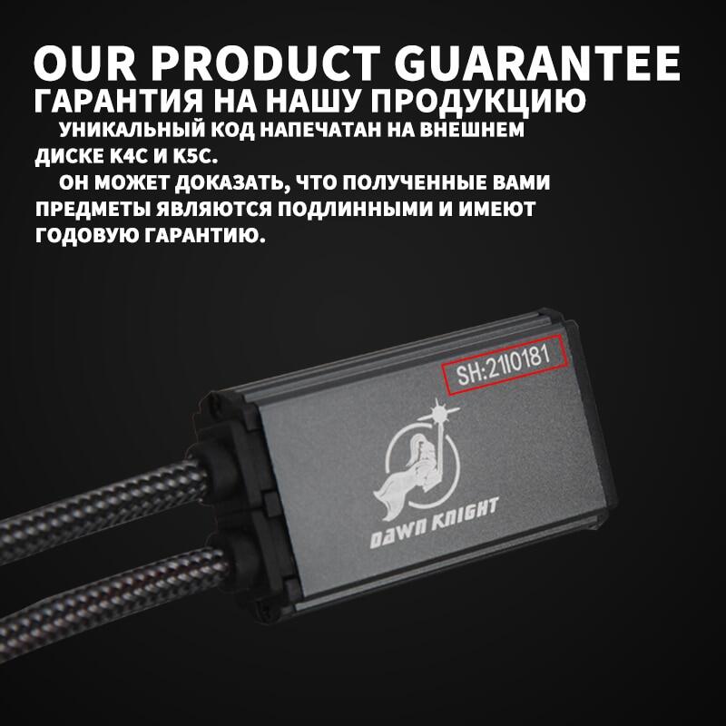 DAWNKNIGHT K4S K4C H7 H4 HB3 9005 H1 H11 4300K ไฟ Led รถ H8 HB4 9006 ...