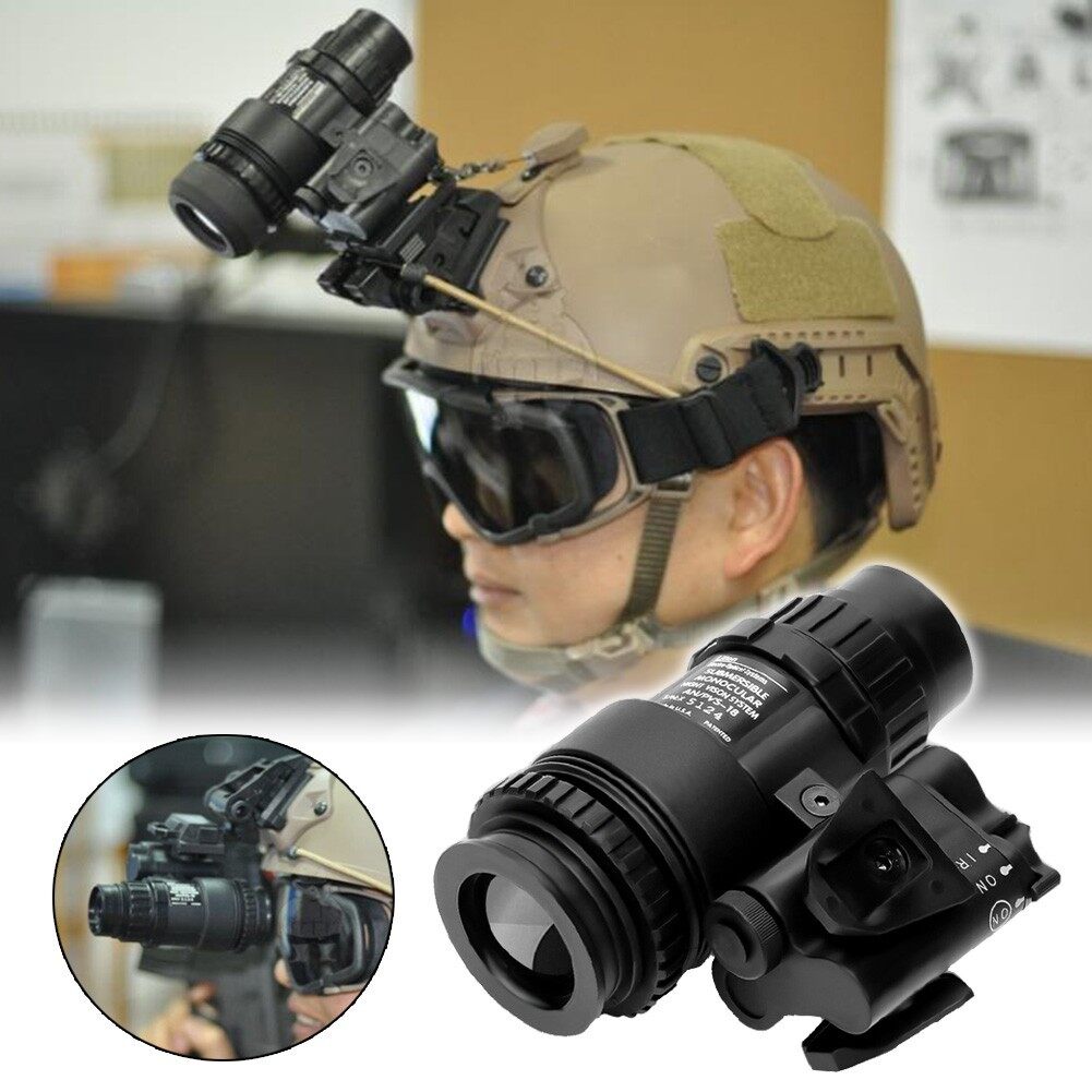เดินป่ากลางแจ้ง AN/PVS-18 NVG Dummy การมองเห็นได้ในเวลากลางคืนรุ่น ...