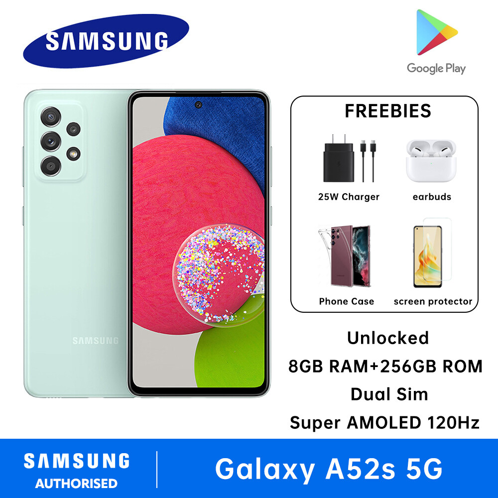 Samsung Galaxy A52s 5G 8GB RAM + 128GB / 256GB ROM Mobile phone Super ...