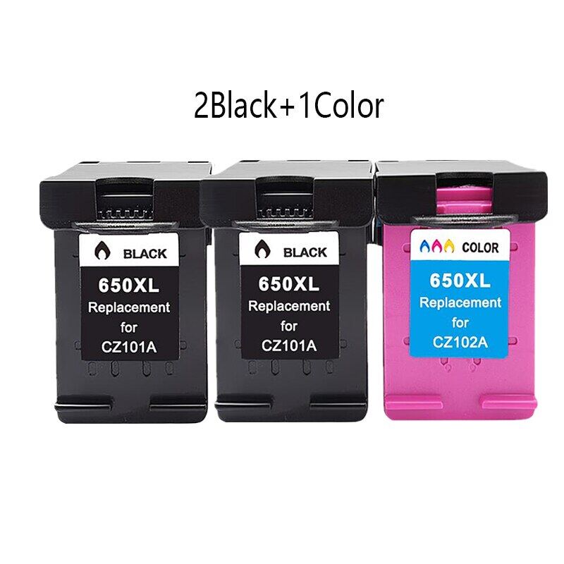 650XL Ink Cartridge Replacement For HP 650 HP650 XL For Hp Deskjet 1015 ...