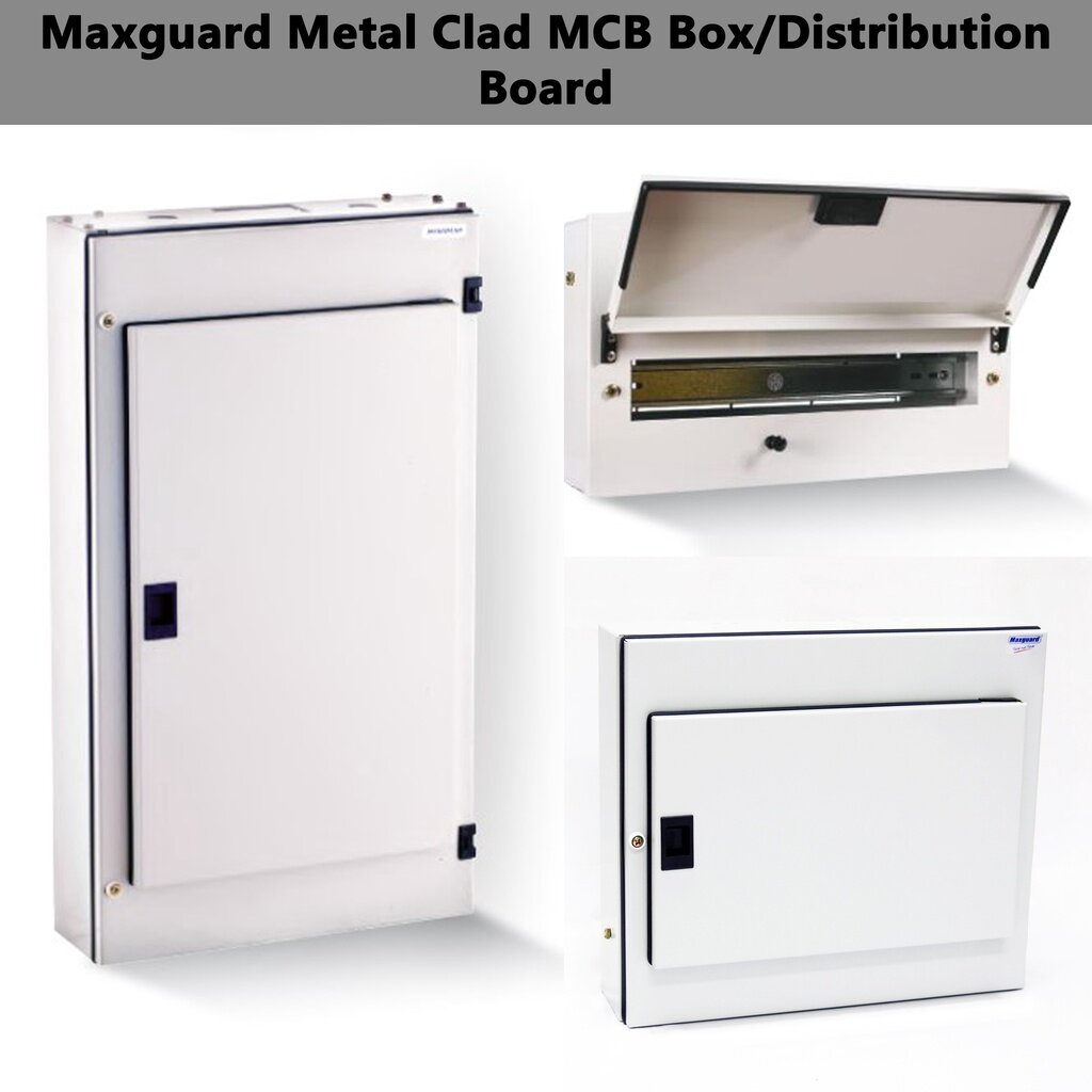 Maxguard [Basic Type/Economy Type] Metal Clad MCB Box/Distribution ...