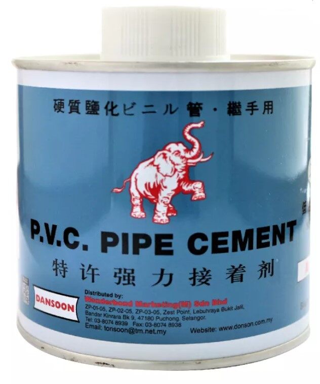 PVC Pipe Cement Solvent Gum / PVC Pipe Glue (500g) | Lazada