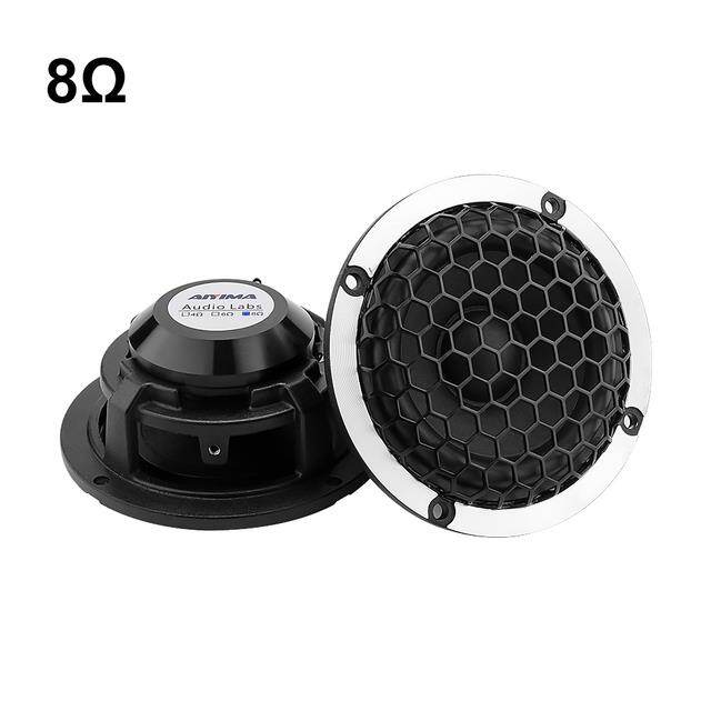 2022 AIYIMA 2Pcs 3 Inch Mid Range Speakers Driver 4 8 Ohm 15W Wool ...