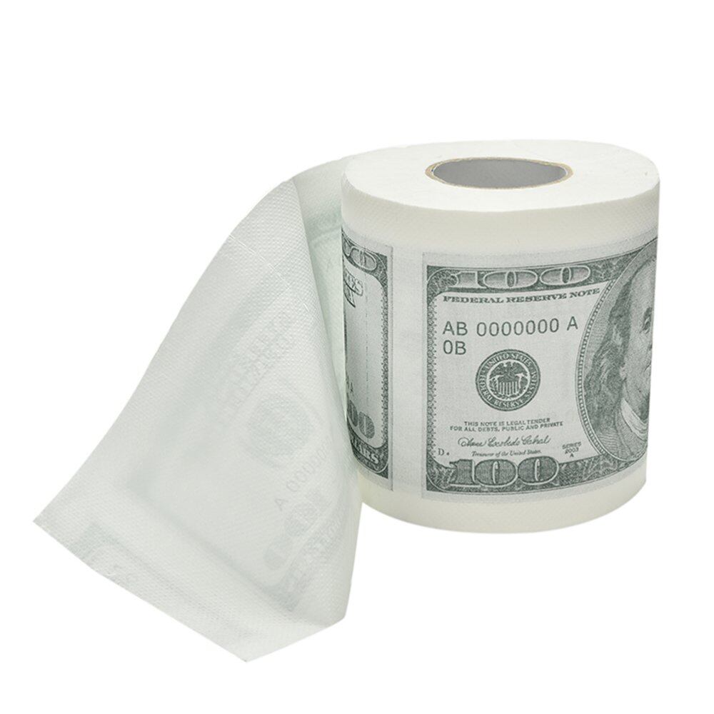 [Percy Julie] $100.00 - One Hundred Dollar Bill Toilet Paper Roll + 1 ...