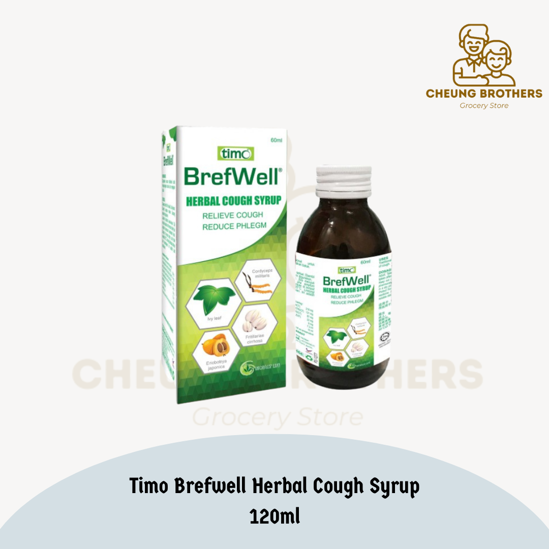 Timo Brefwell Herbal Cough Syrup 120ml | Lazada