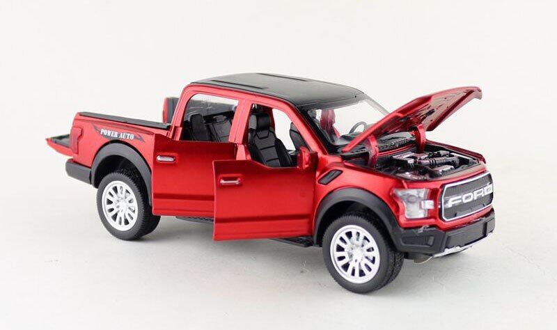 1/32 Alloy Ford F-150 Pickup Off Road Model Toy Car Die Cast Simulation ...