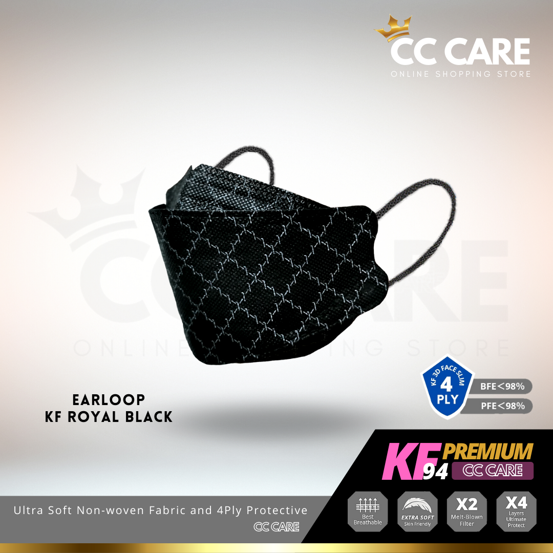 CC CARE Premium Head loop Duckbill Face Mask 4 Ply Hijab Adult Hijab 3D ...