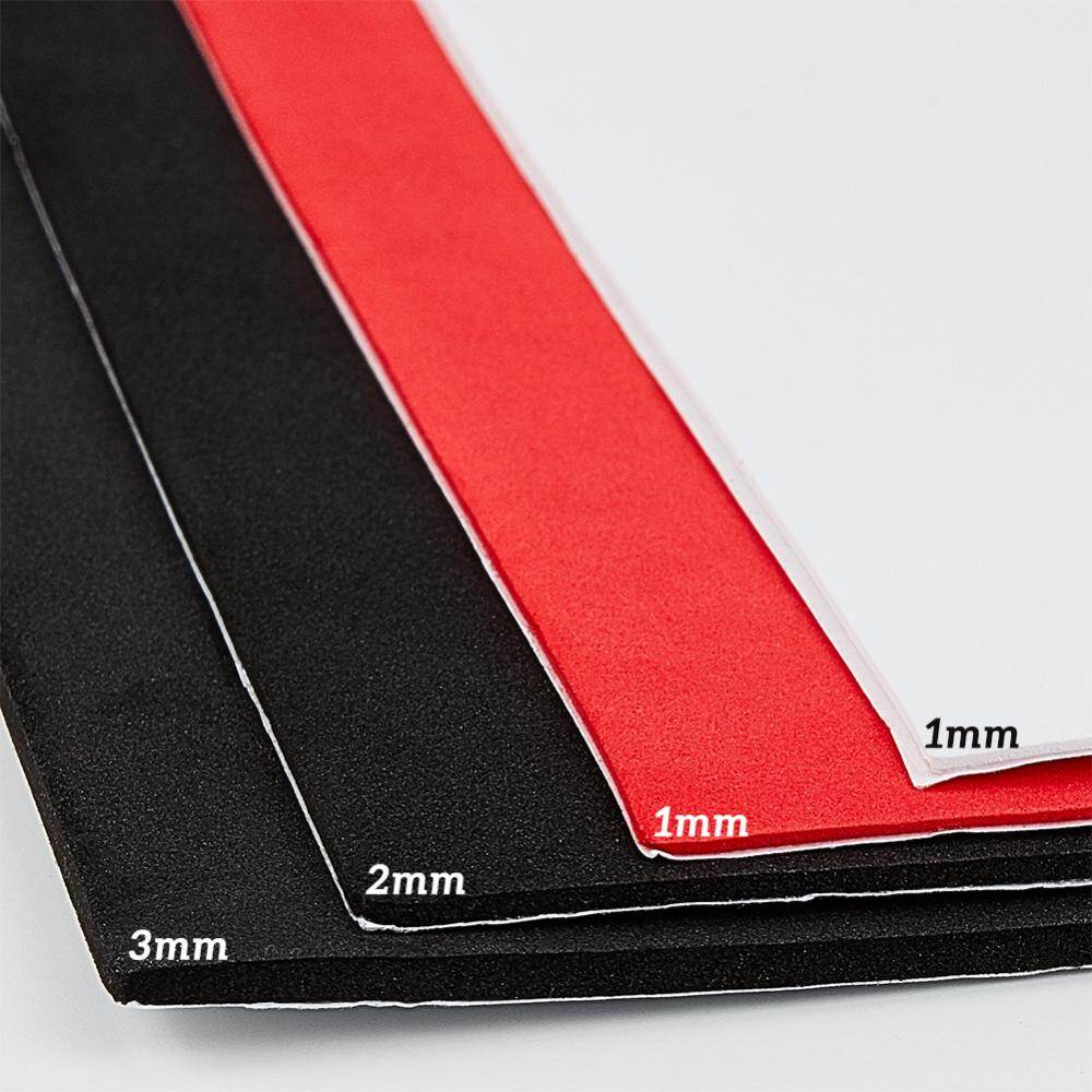10Sheet Self Adhesive Backed Foam Sheet Red Nonslip EVA Foam Pad Mat ...