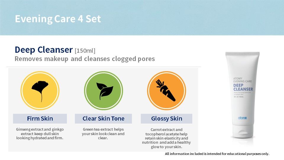 Atomy Facial Evening Care Set | Lazada