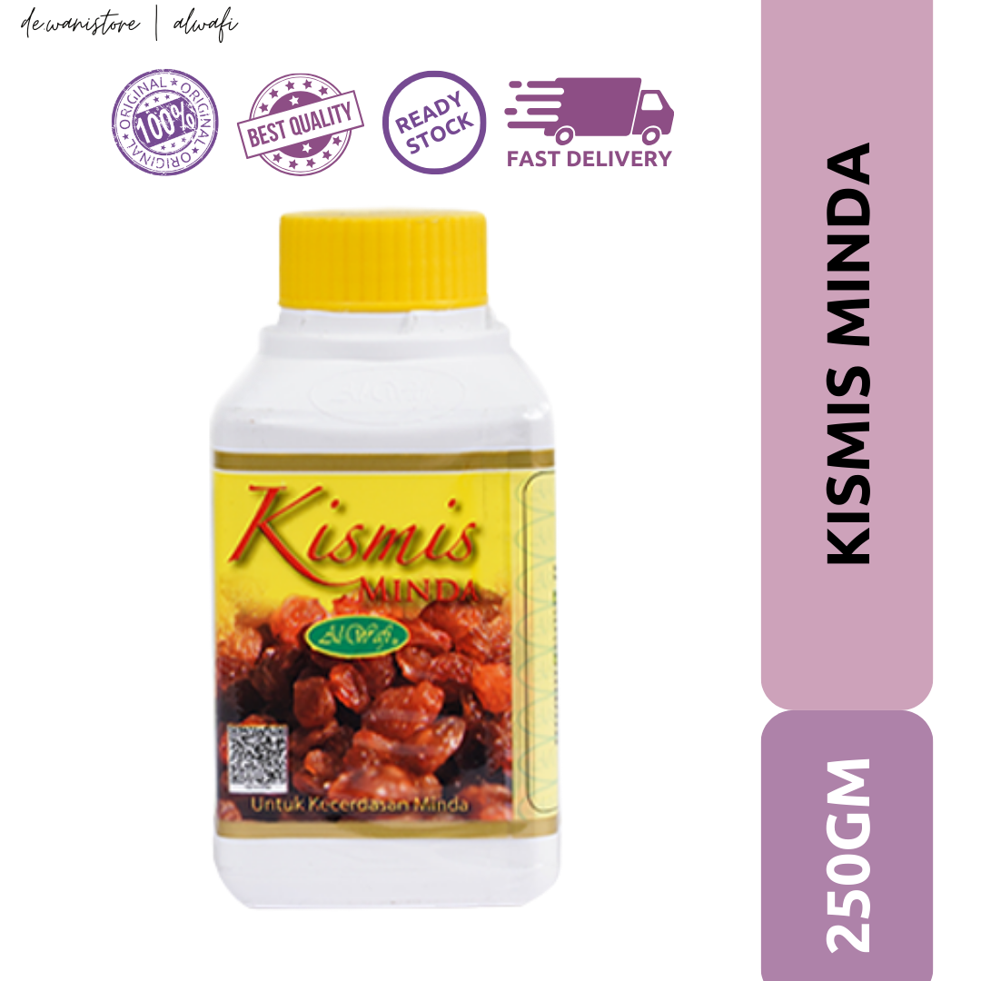 Al-Wafi Kismis Minda 250gm/Raisins (100% ORIGINAL) | Lazada