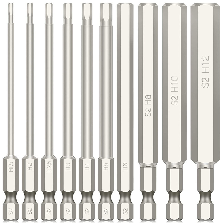 Alan key drill bit store