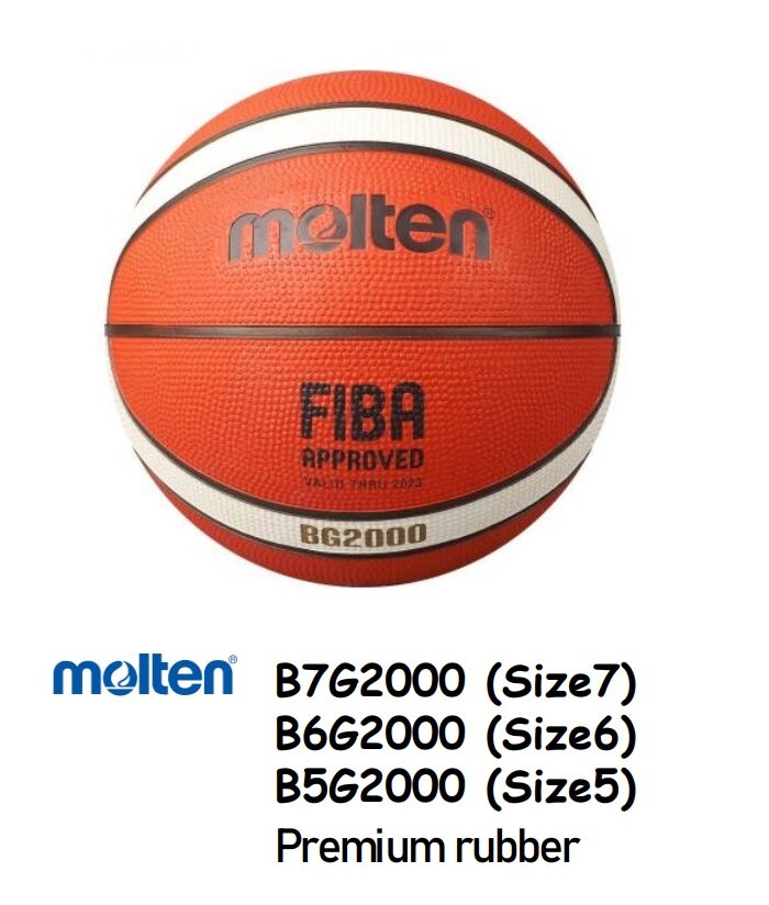 Molten Original bg4500 bg3100 bg2000 Basketball Size 5 Size 6 Size 7 ...