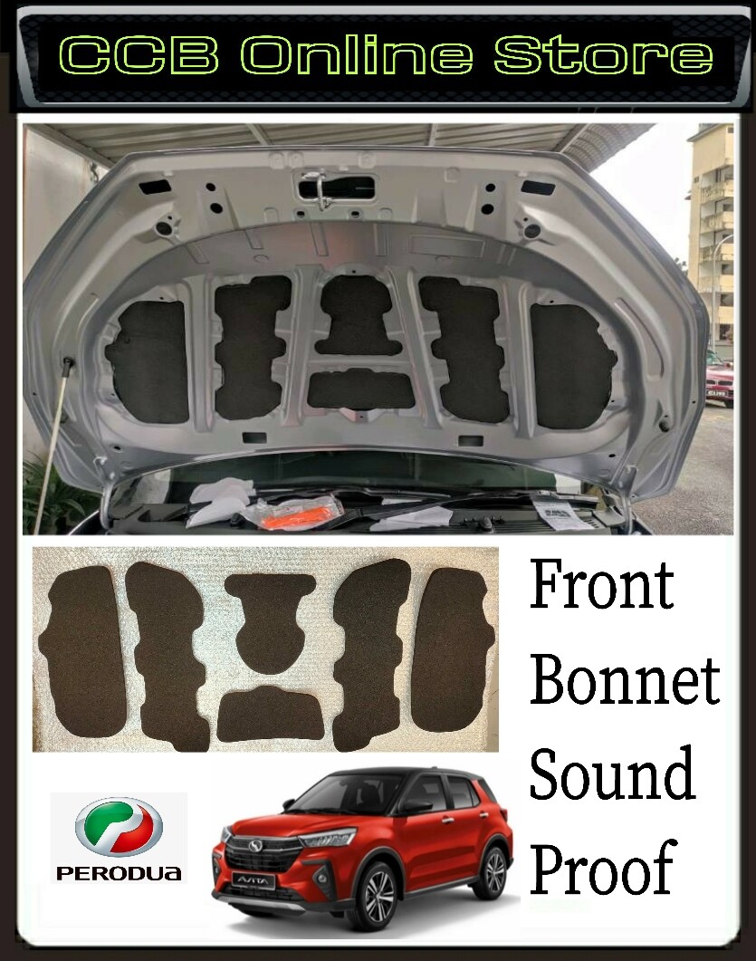 Custom Made Front Bonnet Sound Proof D.I.Y For Perodua Ativa | Lazada
