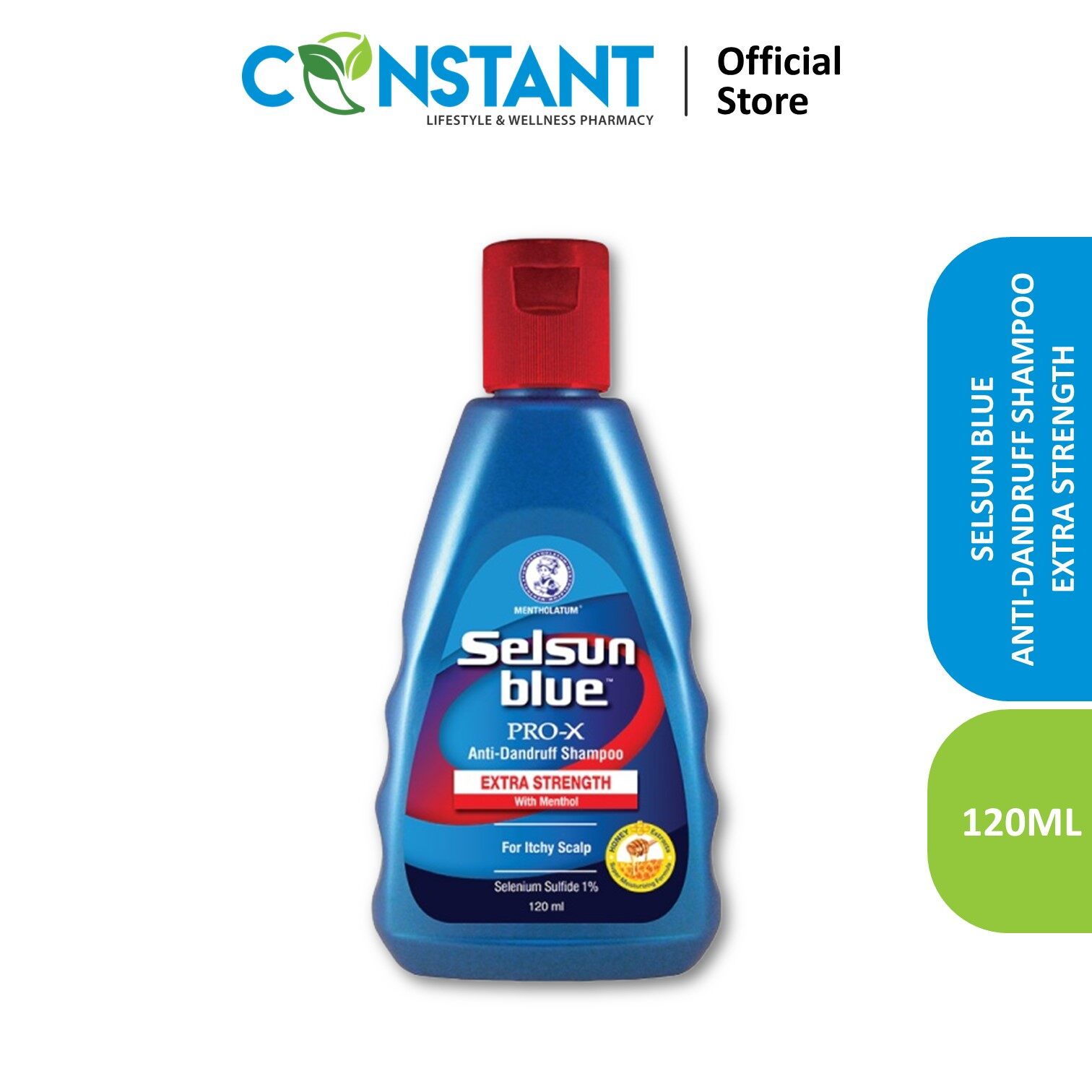 Selsun Blue Pro Anti-Dandruff Extra Strength Shampoo 120ml | Lazada
