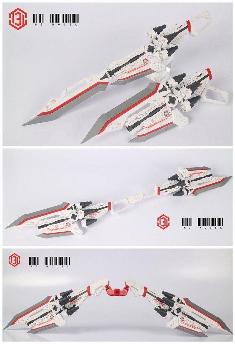M3 - Sword of King Weapon Equipment Type (2 Sword in 1 Set) for Bandai ...