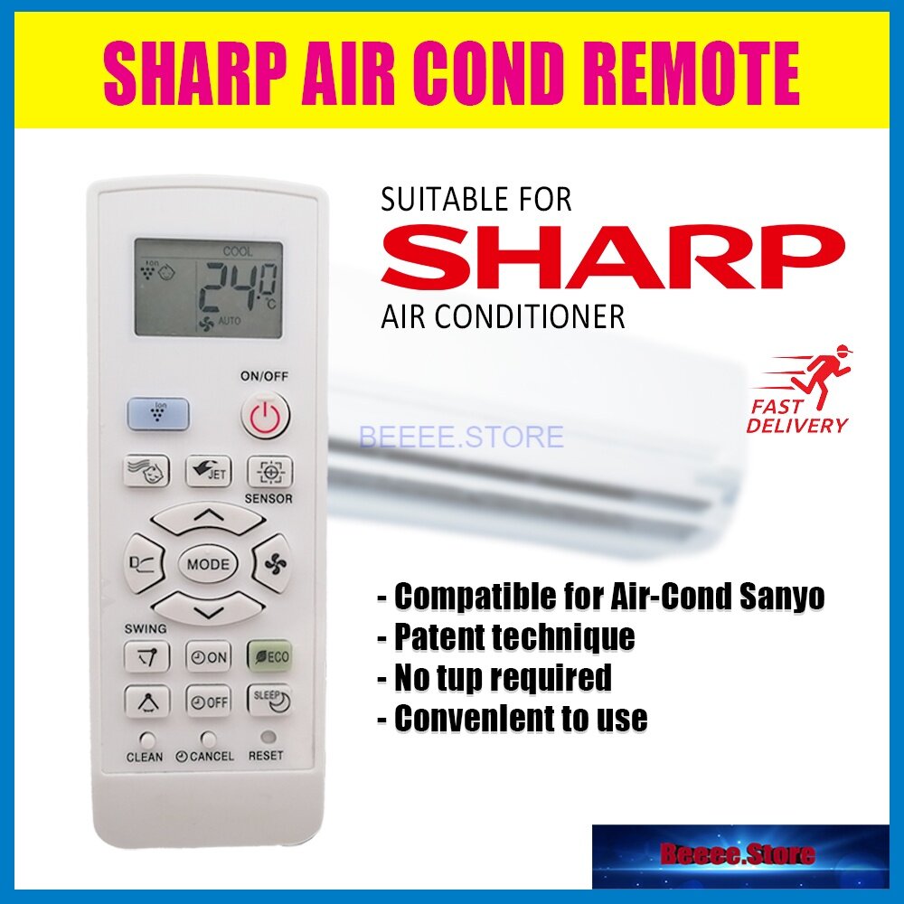 Sharp Air Conditioner Air Cond Remote Control for sharp aircond ...