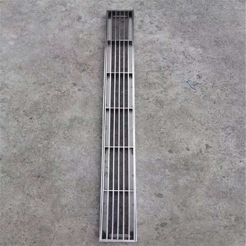 Stainless Steel Strip Grille Drainage Ditch Garage Cover Rainwater ...