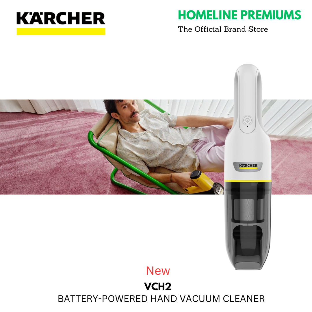 KARCHER VCH2 CORDLESS HANDHELD VACUUM CLEANER 1198-4000 | Lazada