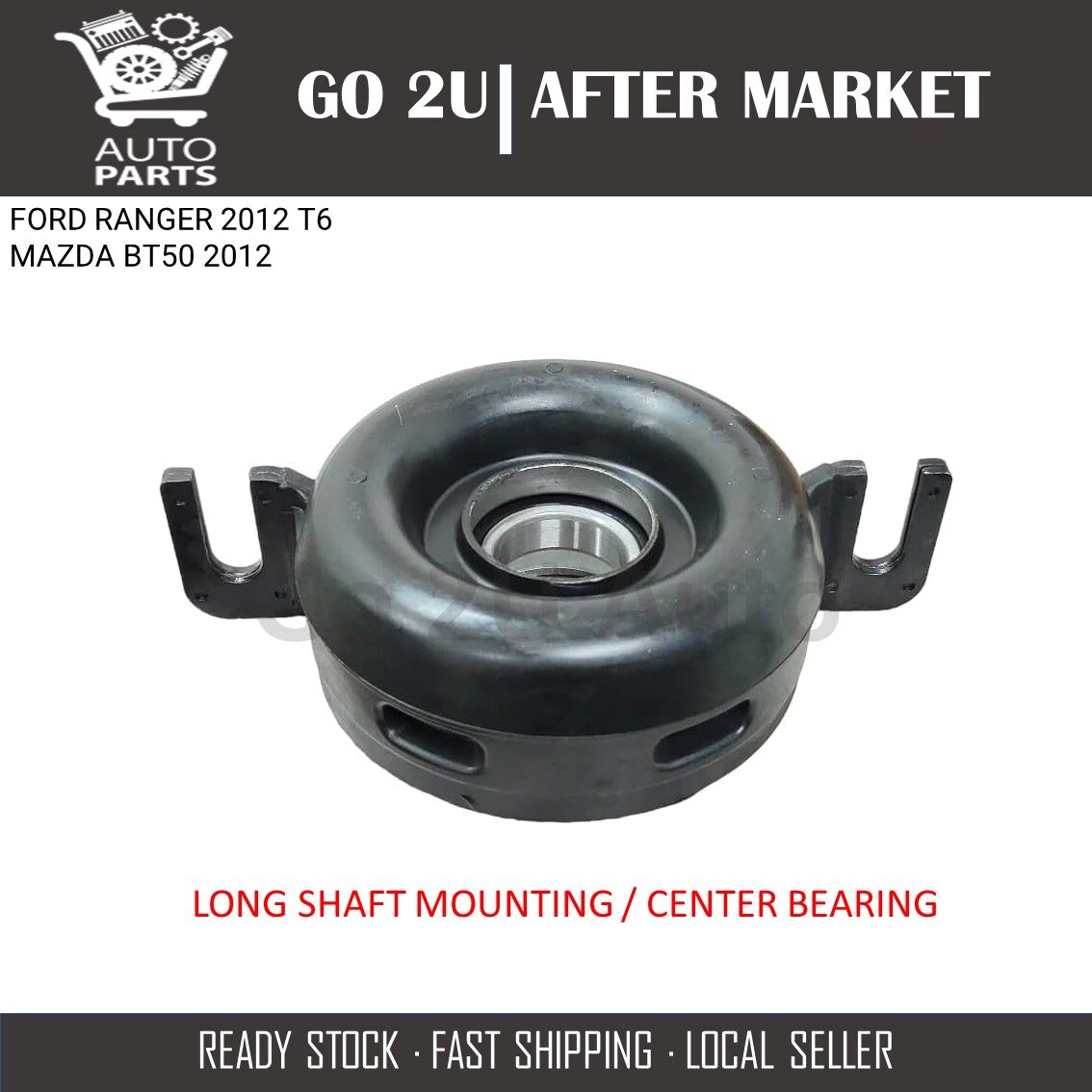 LONG SHAFT MOUNTING / CENTER BEARING -U6A1-25-YA1 FORD RANGER 2012 T6 ...