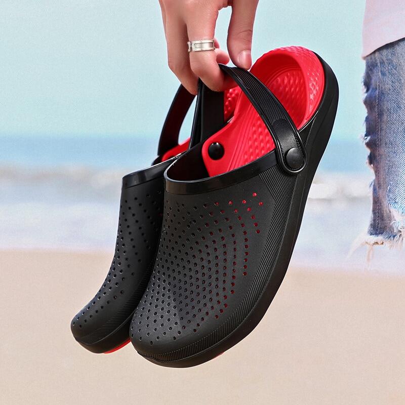 2020 Men Sandals Crocks LiteRide Hole Shoes Crok Rubber Clogs For Men ...
