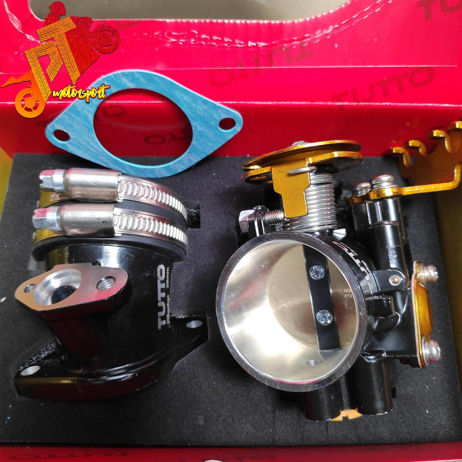 Yamaha Y15ZR Y15 Y15Z Racing Throttle Body / Intake Pipe Tutto Italy ...