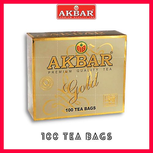 [AKBAR] 100% Origin Sri Lanka GOLD PREMIUM Ceylon Black Tea Bags 25 / ...