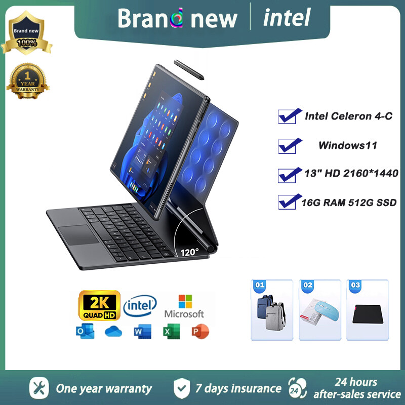 (touch screen laptop 2 in 1 laptop tablet) tablet laptop 2 in 1 small ...