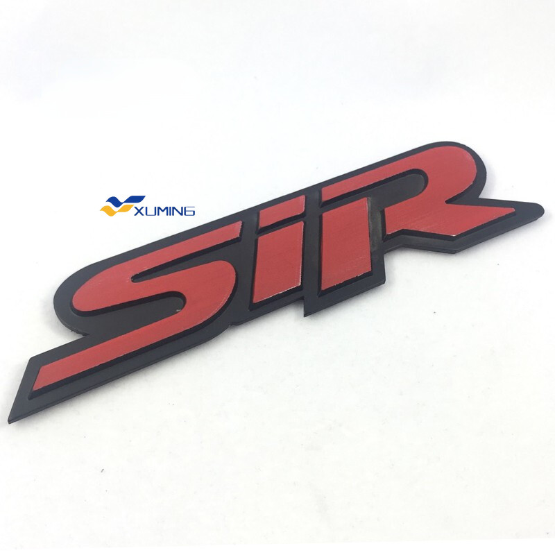 1 x Metal SiR Logo Car Auto Trunk Lid Side Rear Emblem Badge | Lazada