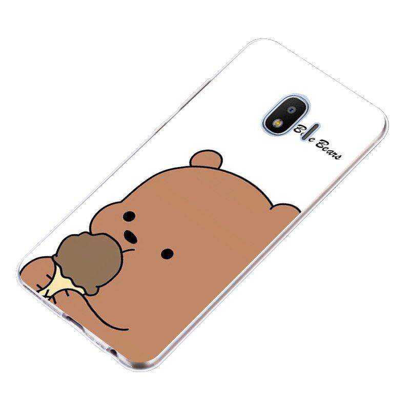 JNHF สำหรับ Samsung Galaxy J2 Pro 2018 WG-TWBB นุ่มเคสซิลิโคนทีพียูฝา ...