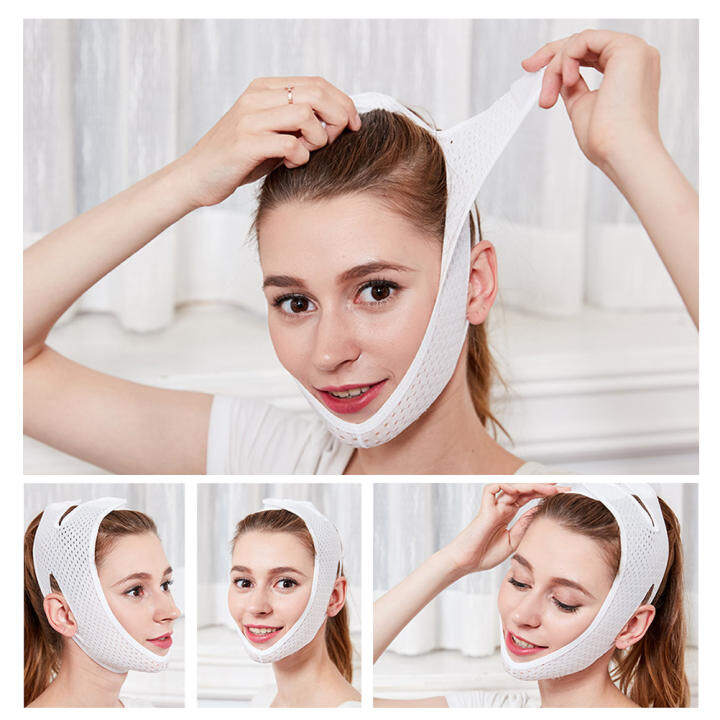 Face Slimming Bandage V Face Lift Up Mask Breathable Facial Thin ...