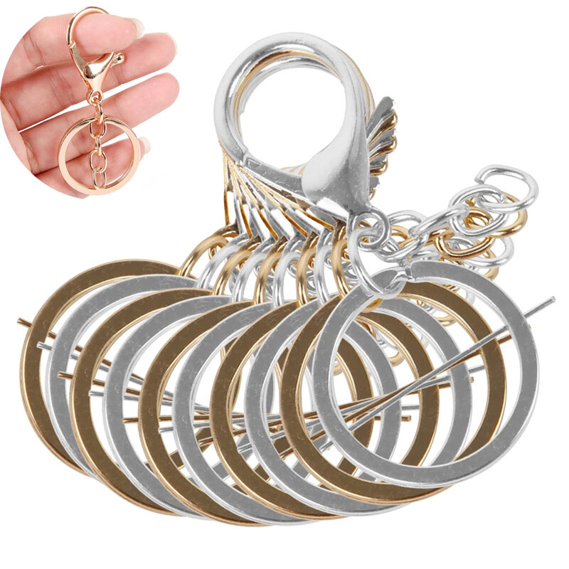 5pcs Lobster Clasps Swivel Trigger Clips Snap Hooks Bag Keychain Waist ...