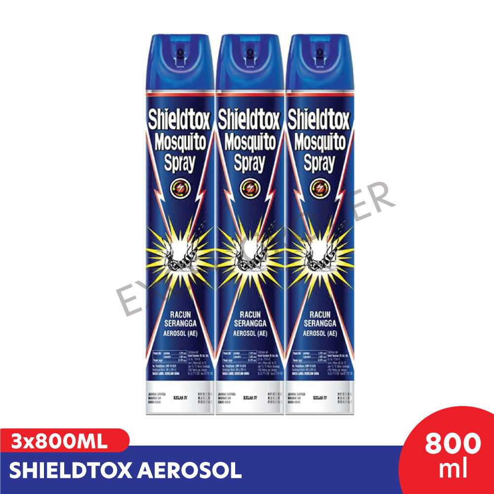 Shieldtox Aerosol 3 x 800ml | Lazada