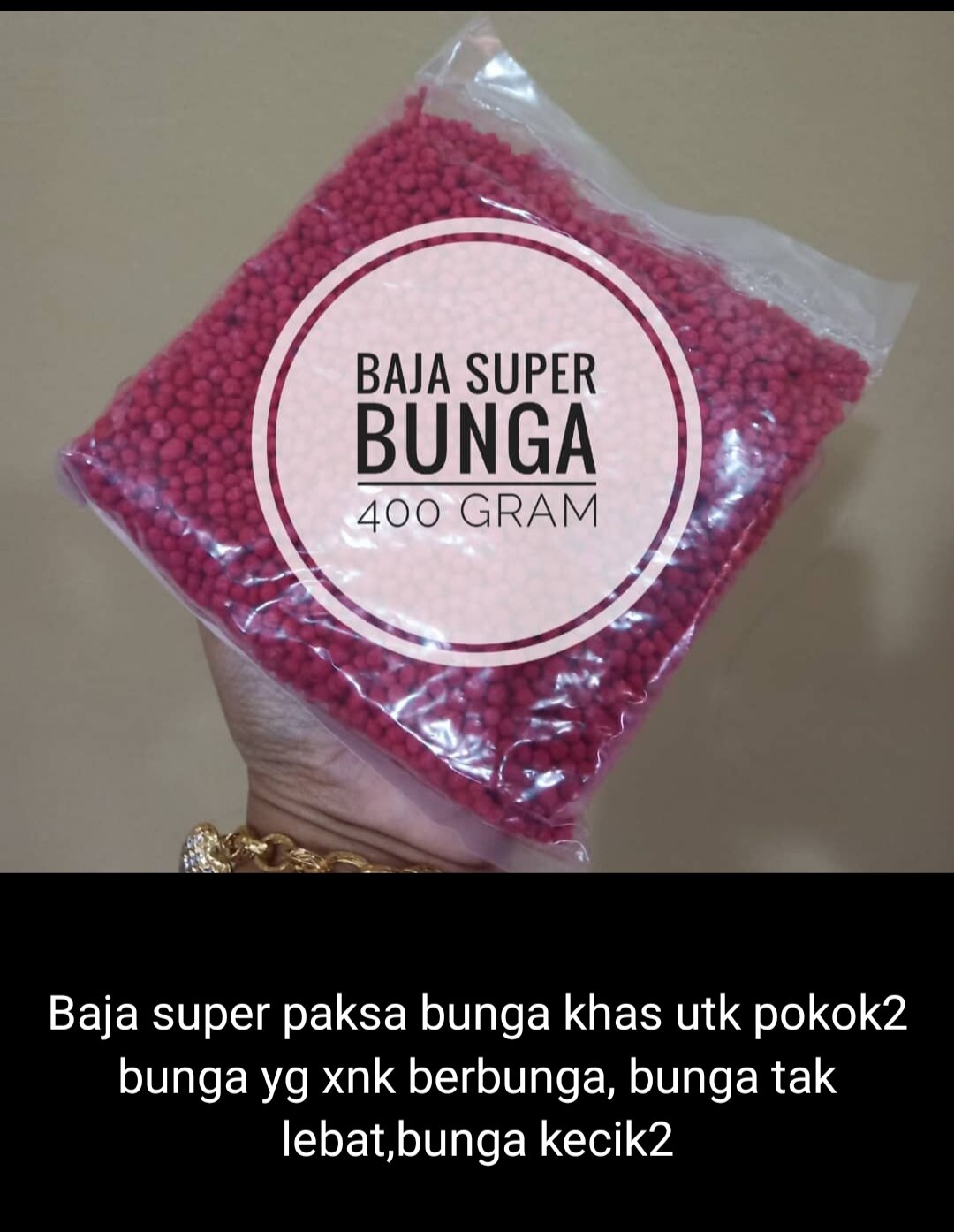 BAJA SUPER BUNGA/SUBUR/BUAH JENIS BIJI | Lazada