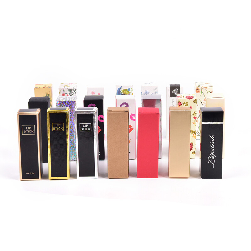 10Pcs Empty Lip Balm Tube Packaging Carton Box Lipstick Tube DIY Paper ...