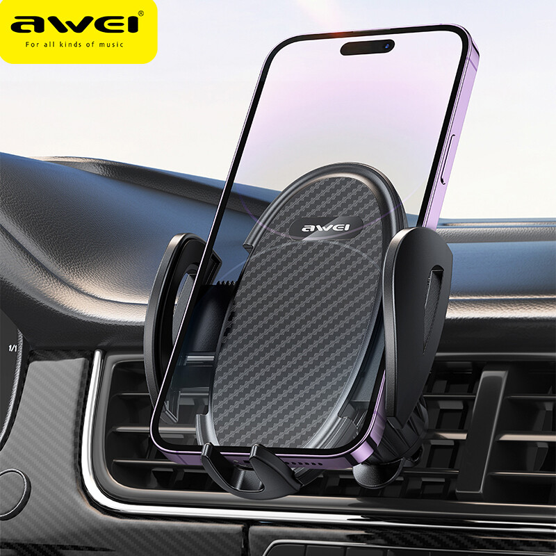 Awei X38 Gravity Cellphone Holder for Car Universal Phone Holder GPS ...