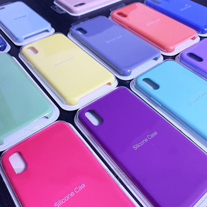 with LOGO Luxury Original Silicone Case for iPhone 13 12 Mini XR XS Max ...