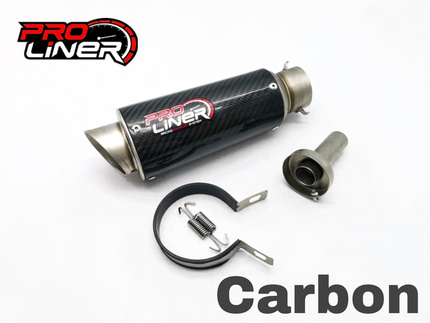 Proliner Muffler Original Yamaha Y15ZR V1 V2 Y15 Carbon Black Tabung ...
