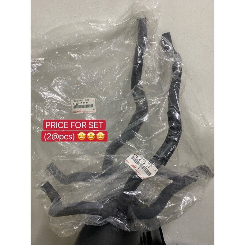 ORIGINAL TOYOTA ALPHARD / VELLFIRE ANH20 2.4 (2009-2011) HEATER HOSE ...