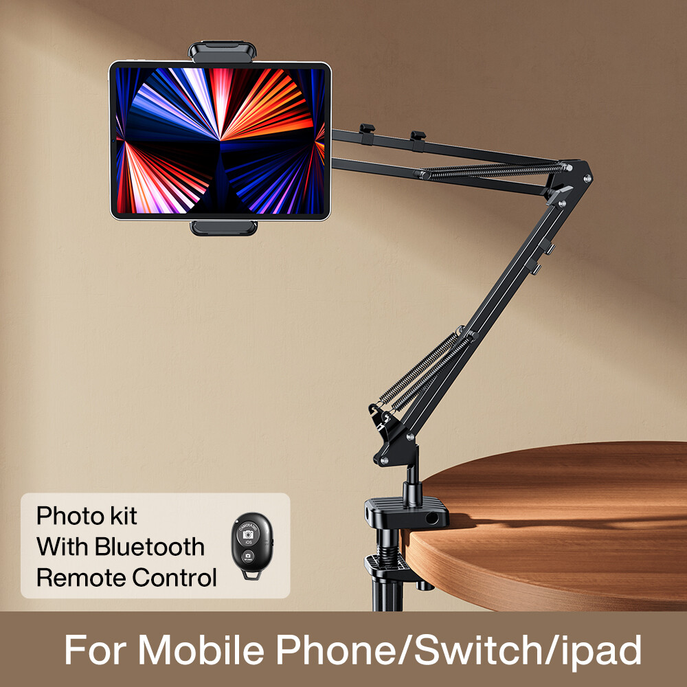 SmartDevil 360° Rotation Lazy Phone Holder Fold Stand for iPhone 14 Pro iPhone 13 Pro iPad Pro ...