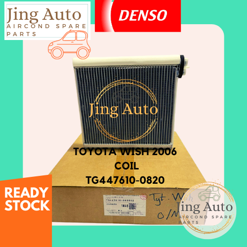 (ORIGINAL) DENSO TG447610-0820 TOYOTA WISH 2006 COOLING COIL ...