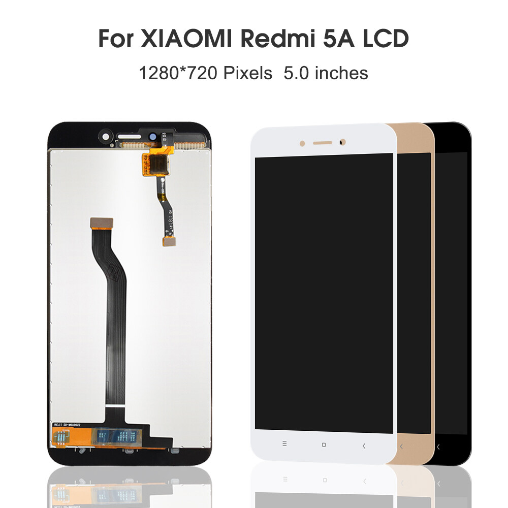 IPS LCD+Frame For Xiaomi Redmi 5A LCD Display Screen Replacement For Redmi 5A Screen Digiziter ...