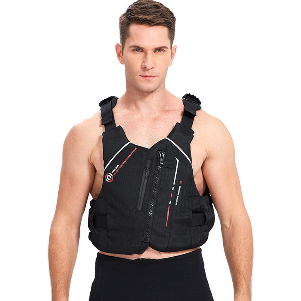 TOMSHOO Professional Sailing Water Skiing Life Jacket Vest Water Sports ...