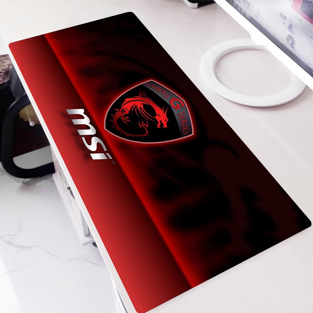 MSI Mouse Pad Large XXL Gamer Anti-slip Rubber Pad Gaming Mousepad to ...