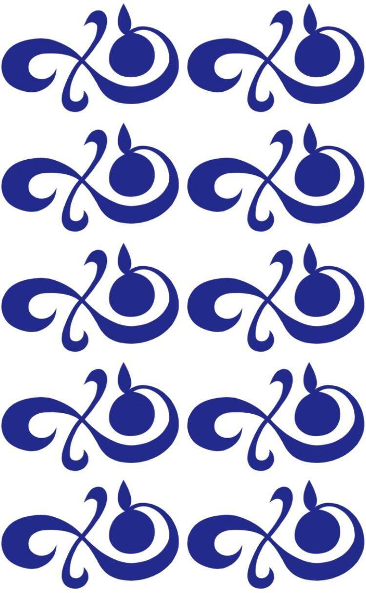 MUGE One Piece Cosplay Tattoos One Piece Nami Arm Tattooing Sticker ...