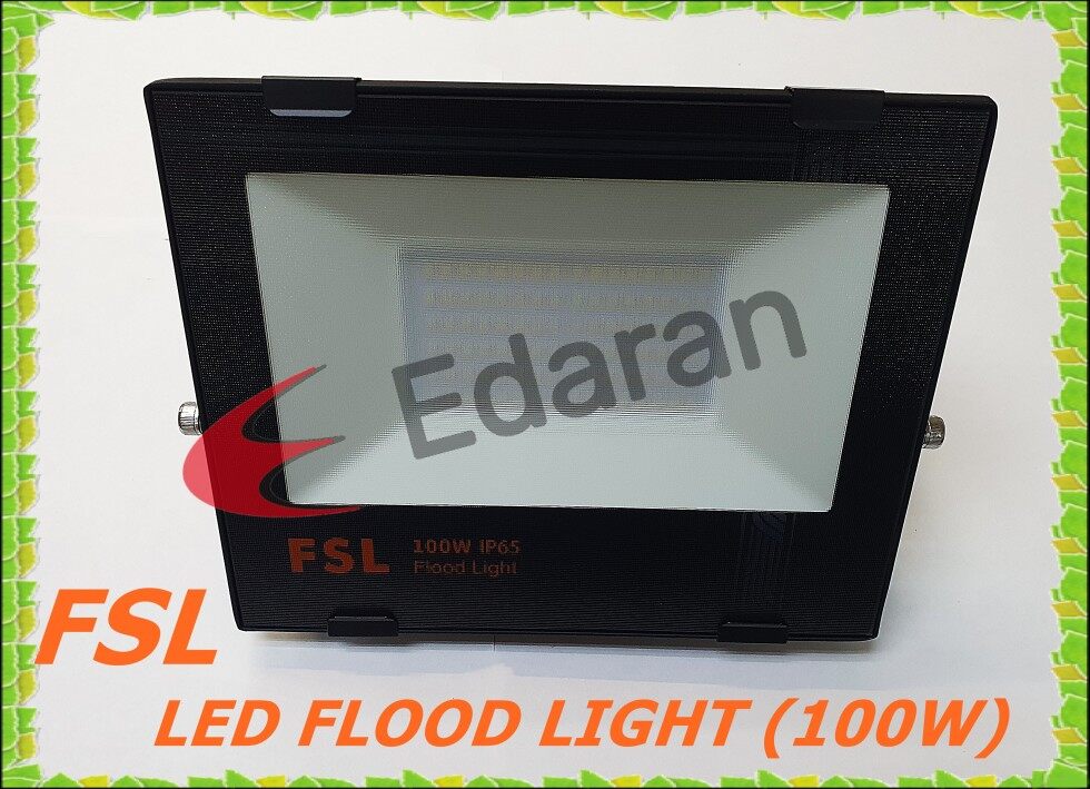 FSL 100W Led SMD Flood Light (IP65) 6500K or 3000K | Lazada