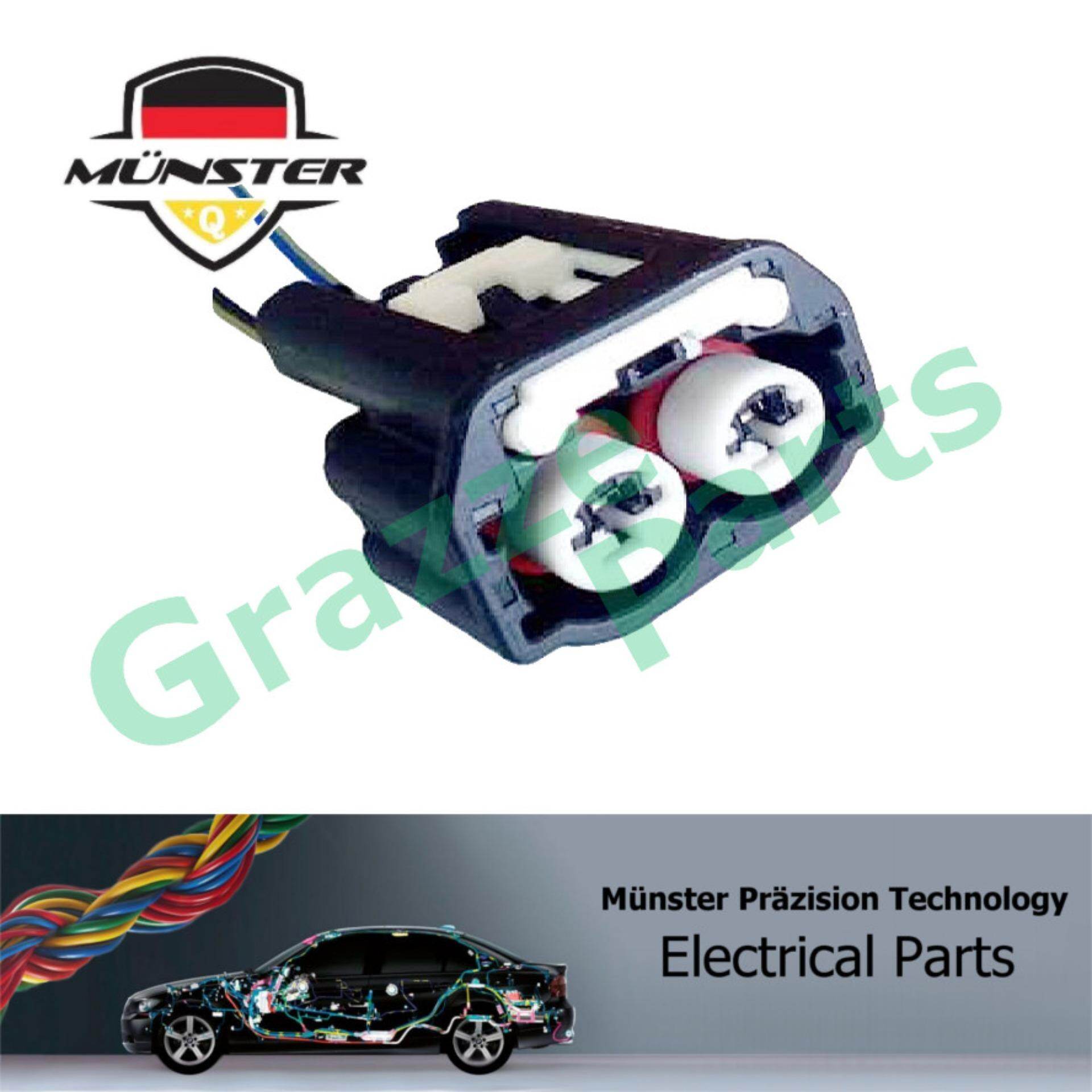 Münster 2-Pin Socket Crankshaft Sensor MF002 Perodua Myvi 1.3 | Lazada