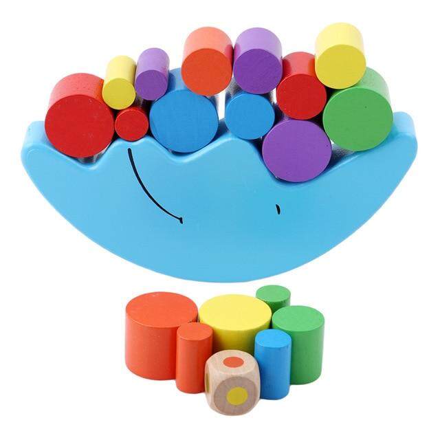 Moon Balancing Frame Baby Early Learning Toy Montessori Teaching Aids ...